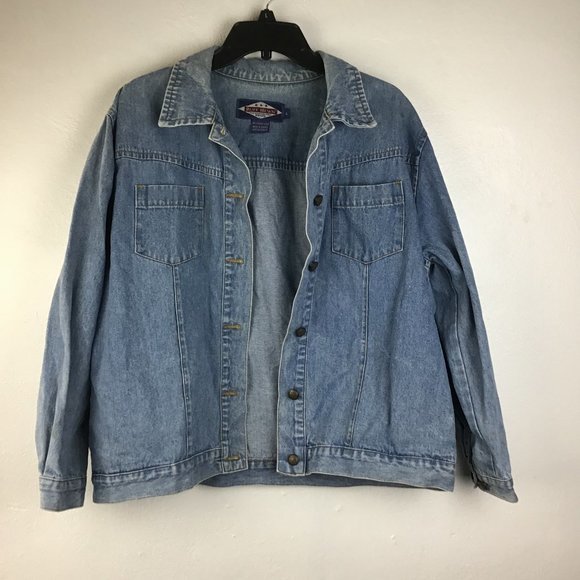 Ruff Hewn | Jackets & Coats | Ruff Hewn Women Denim Jacket Size Large ...